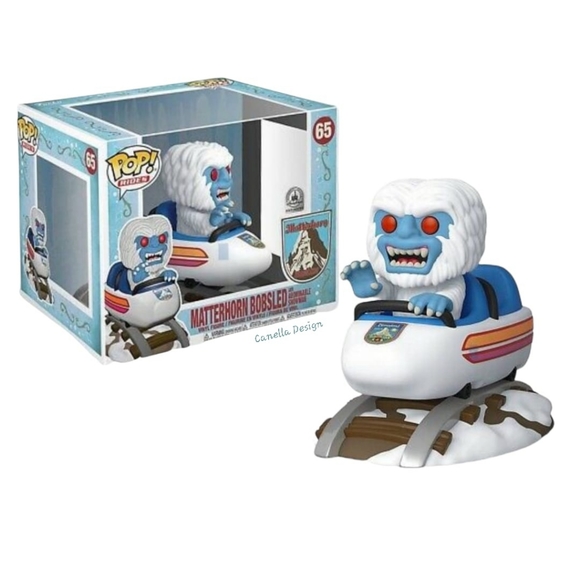Disney | Toys | Disney Funko Poprides Matterhorn Bobsled With ...